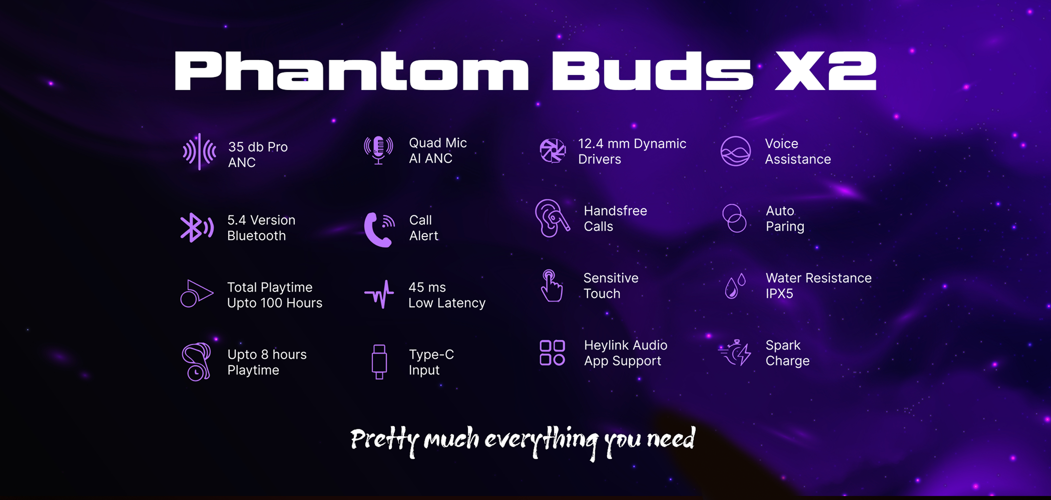Kick Phantom Buds X2 | KICK LIFESTYLE